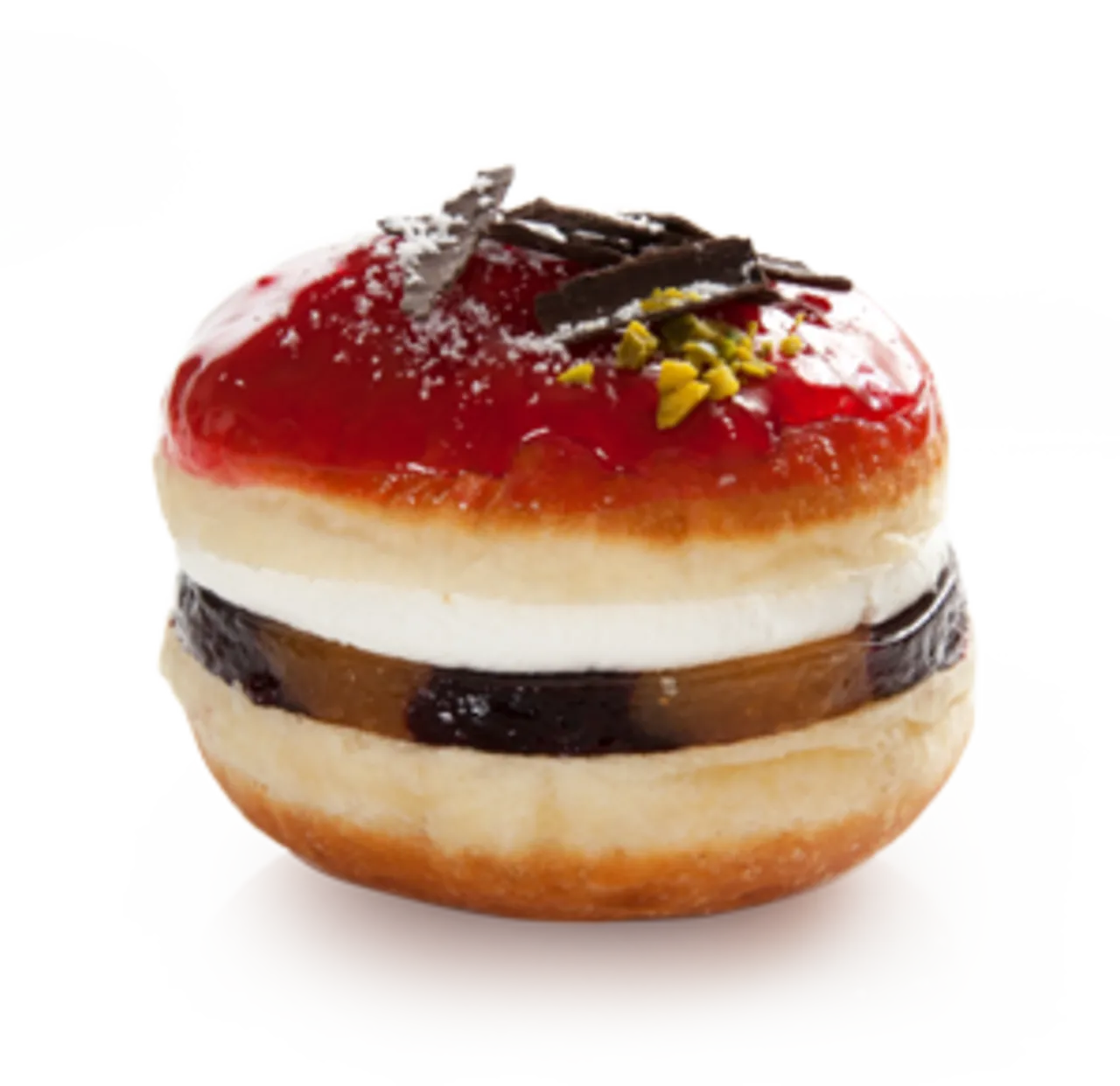 Berliner & Krapfen Burger Deluxe (Aprikose/ wilde Blaubeere) - Puratos